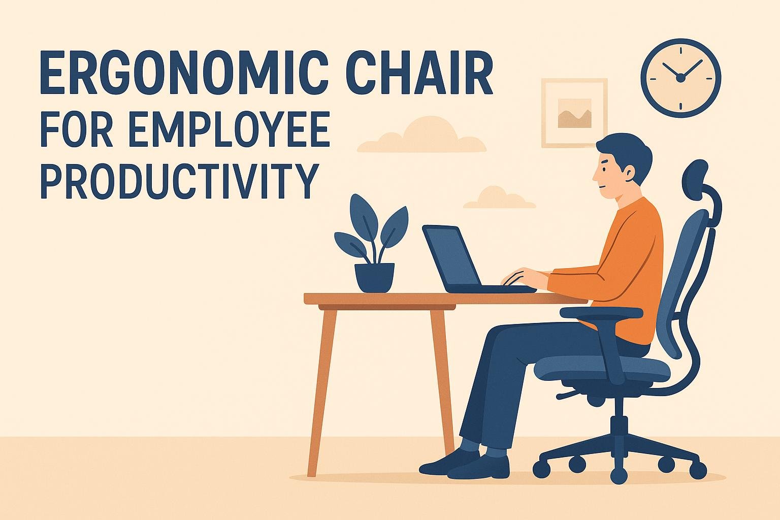 Why Every Office Needs an Ergonomic Chair for Employee Productivity